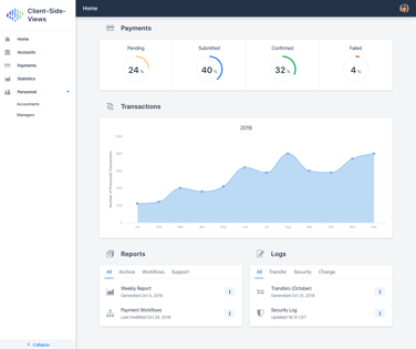 Client side views in Vaadin 15 applications